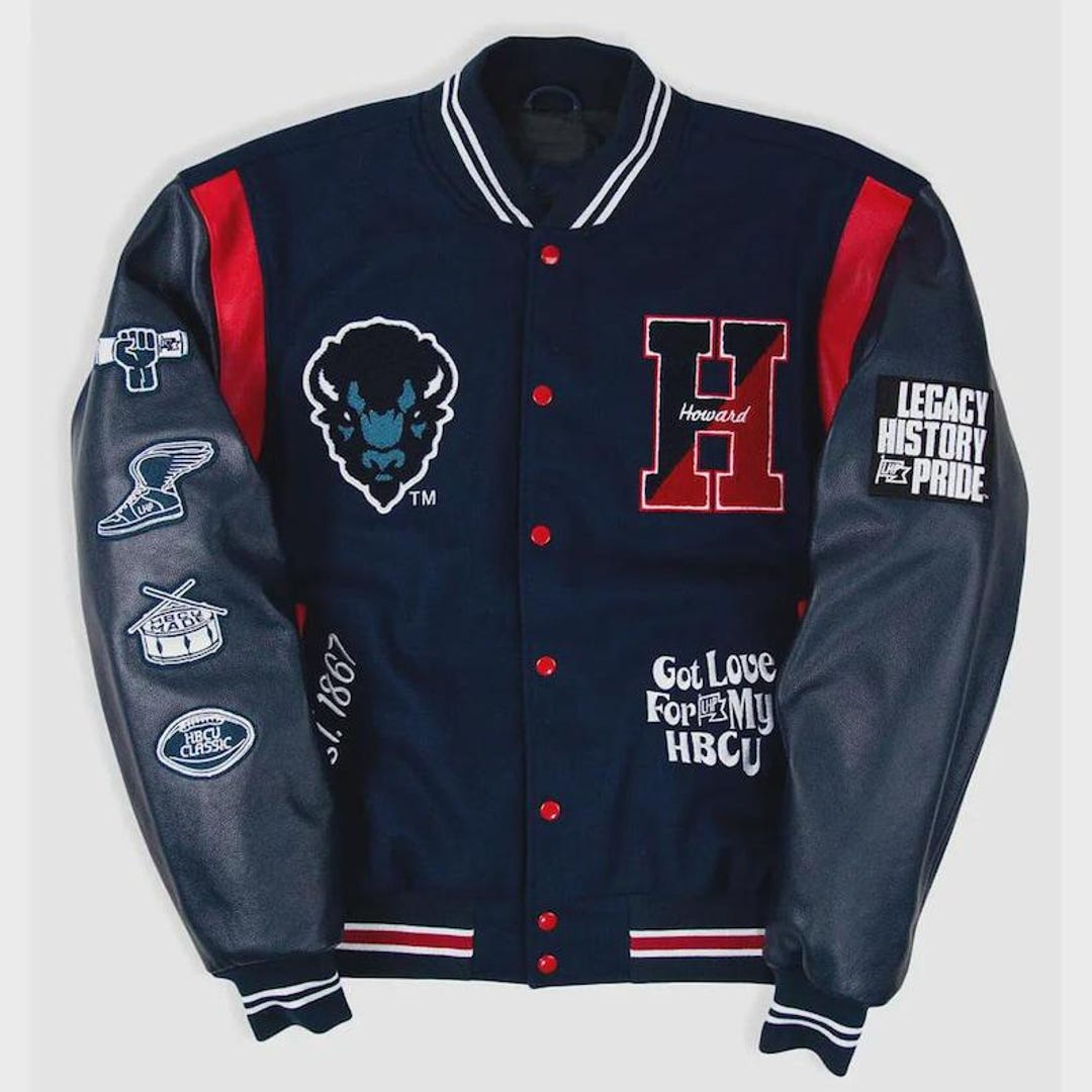 Howard University Varsity Jacket – HBCU Legacy Wool Bomber Style - Etsy