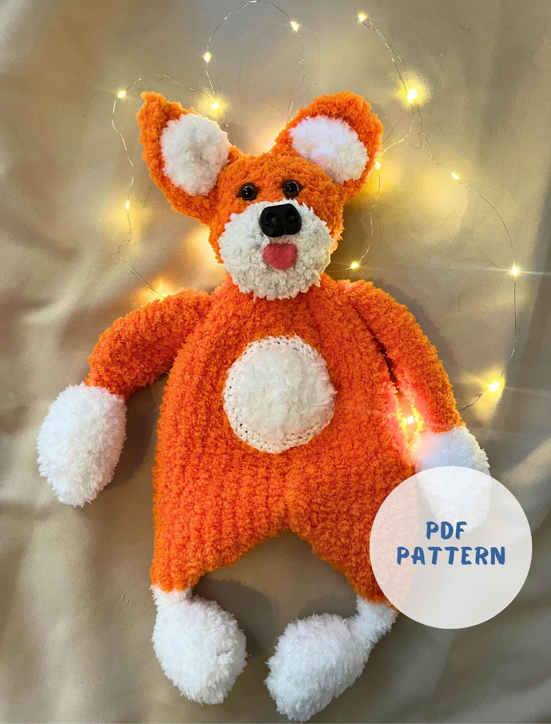 Corgi Knitting Pattern for Sentro 22 & 48 | DIY Dog Plushie | Digital ...
