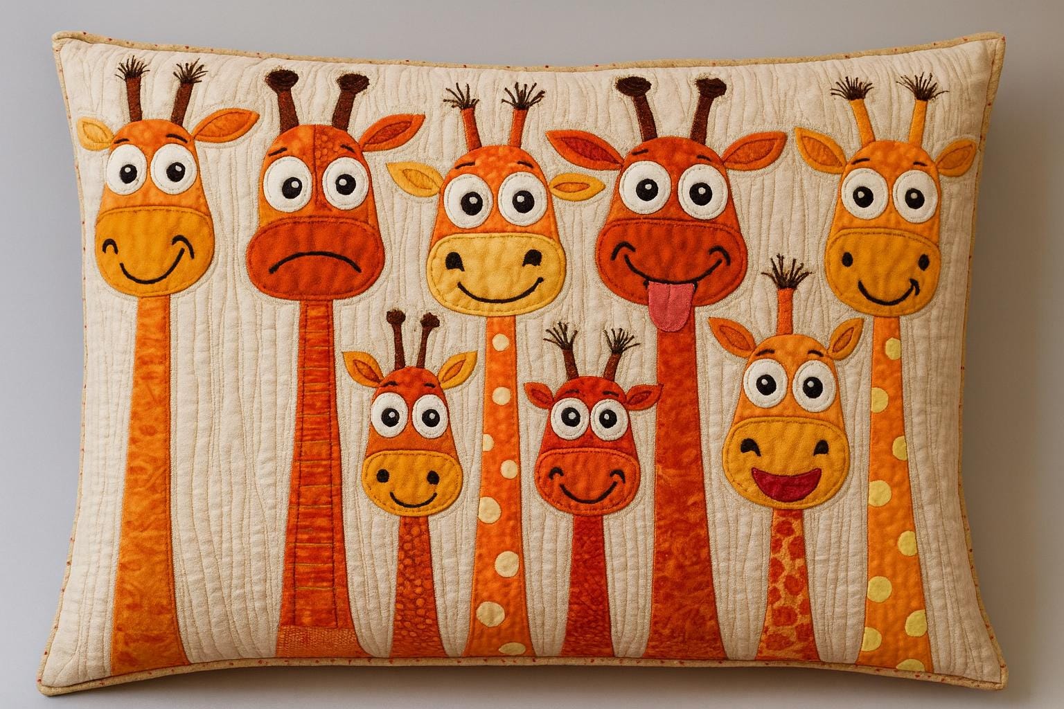 Giraffe Appliqué Pattern • DIY Animal Quilt Block (PDF Pattern A4 Size ...