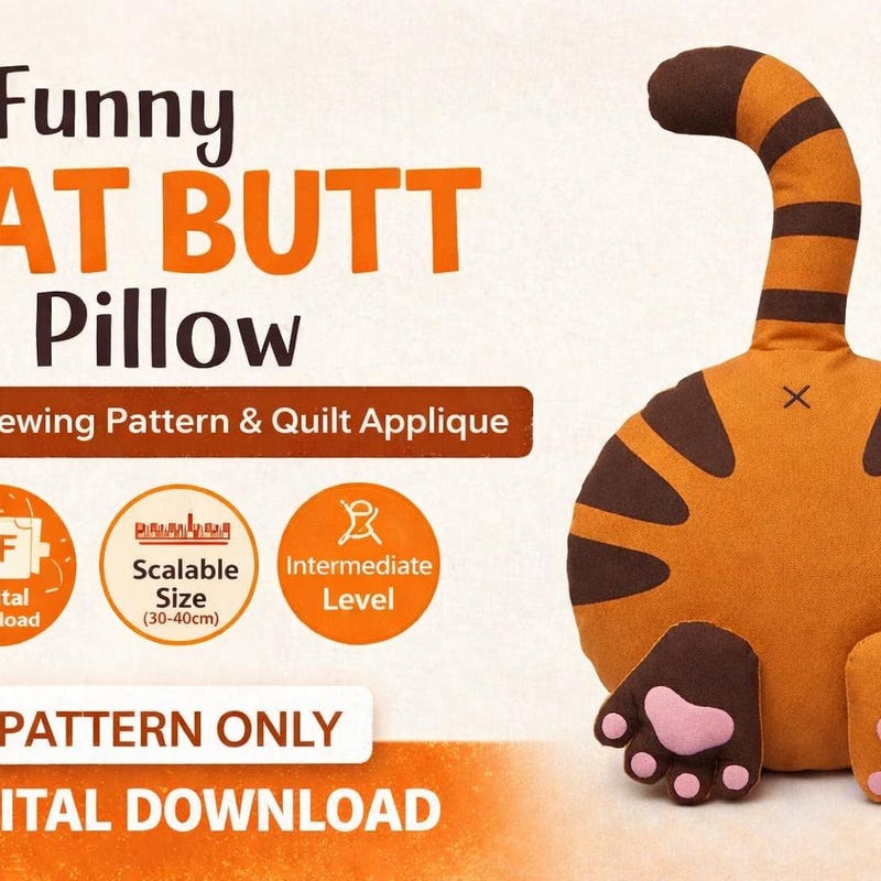 Funny Applique Template - Etsy