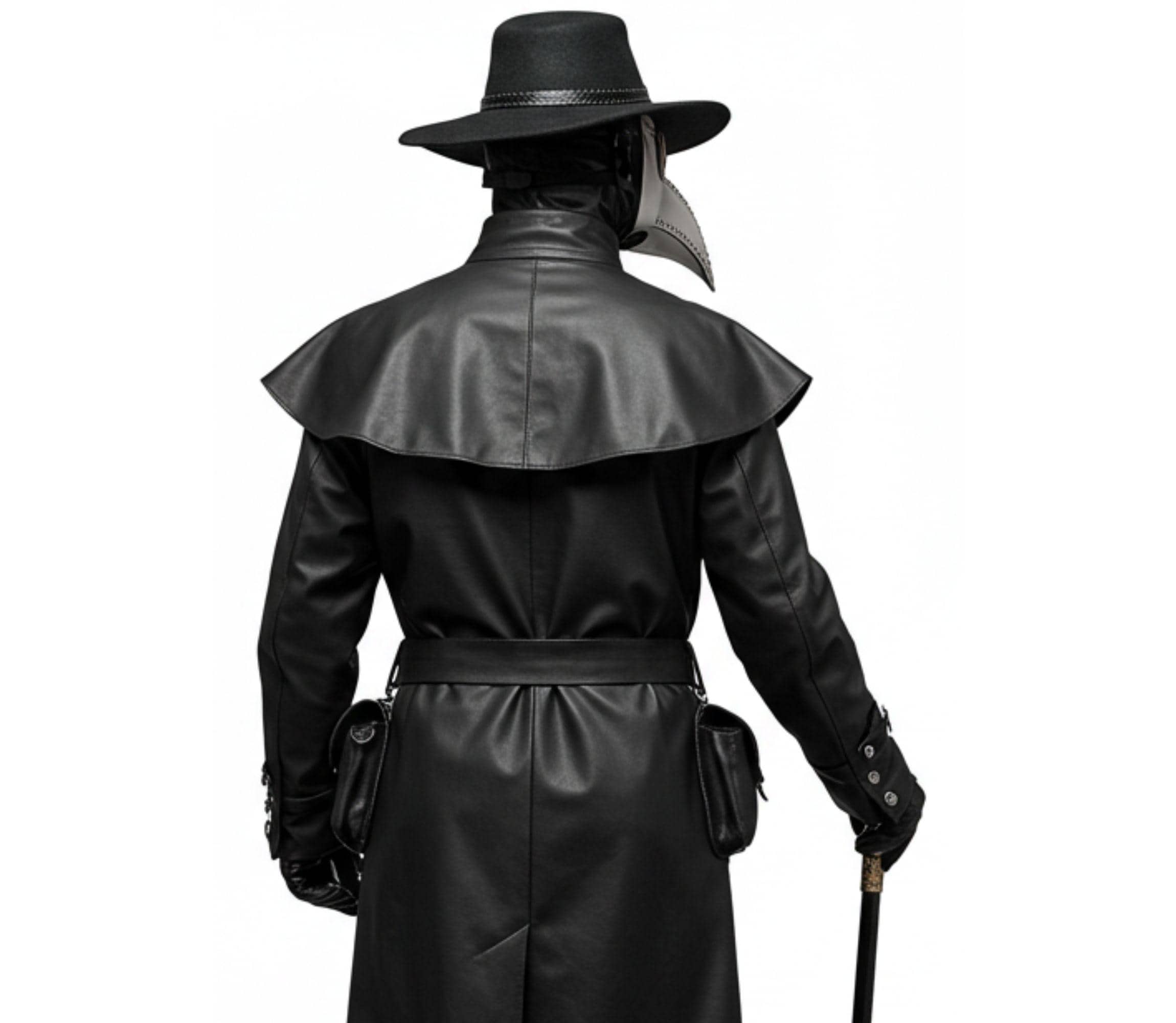 Leather Plague Doctor Coat – Gothic Renaissance Costume - Etsy