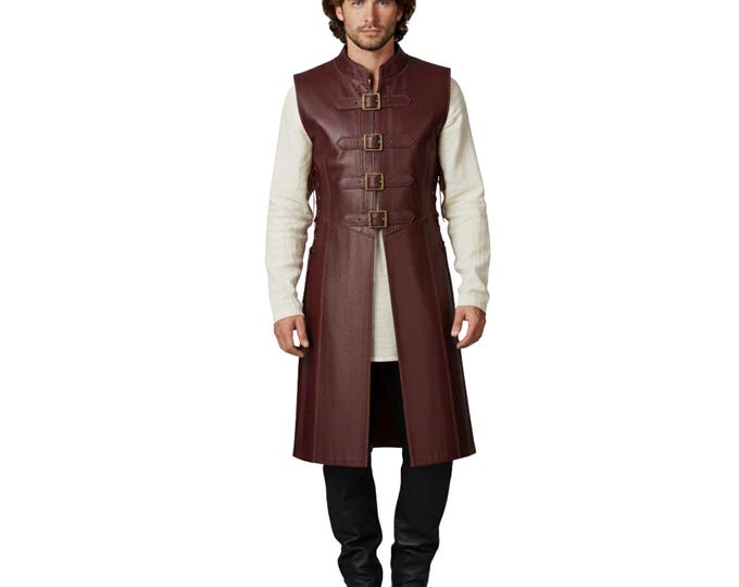Leather Surcoat for Women, Larp, Medieval, Knight, Ranger - Etsy Canada