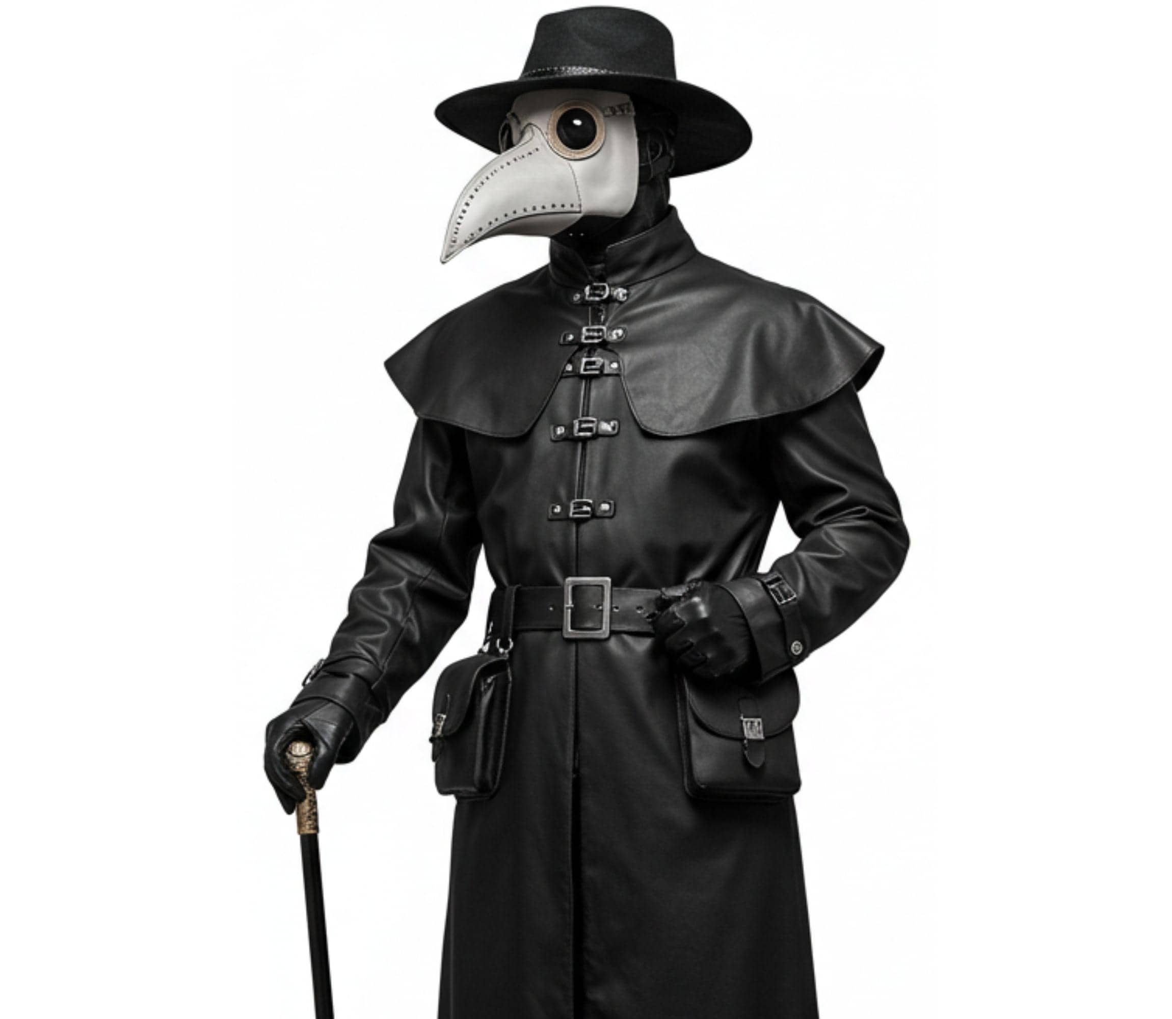 Leather Plague Doctor Coat – Gothic Renaissance Costume - Etsy