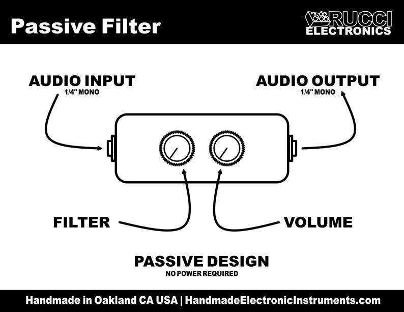 Passive Filter - Rucci Electronics - Etsy