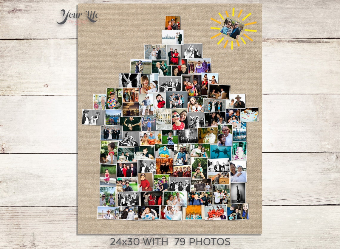 HOUSE FAMILY Photo Collage Home is Wherever I'm With You | Etsy