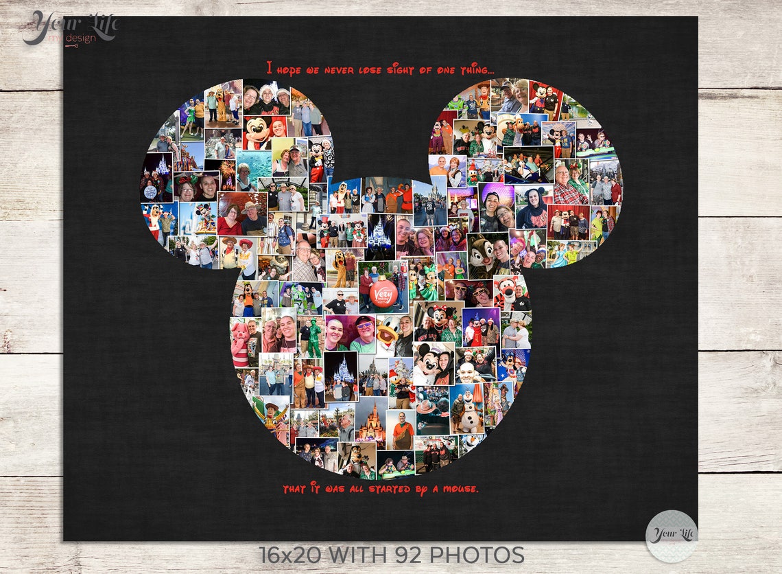 My First DISNEY Trip Disney Photo Album Family Trip to | Etsy