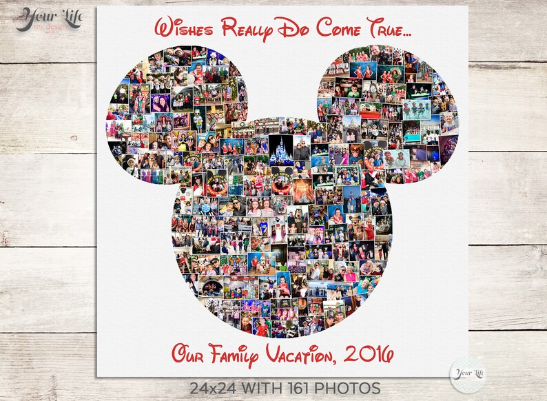 My First DISNEY Trip Disney Photo Album Family Trip to - Etsy