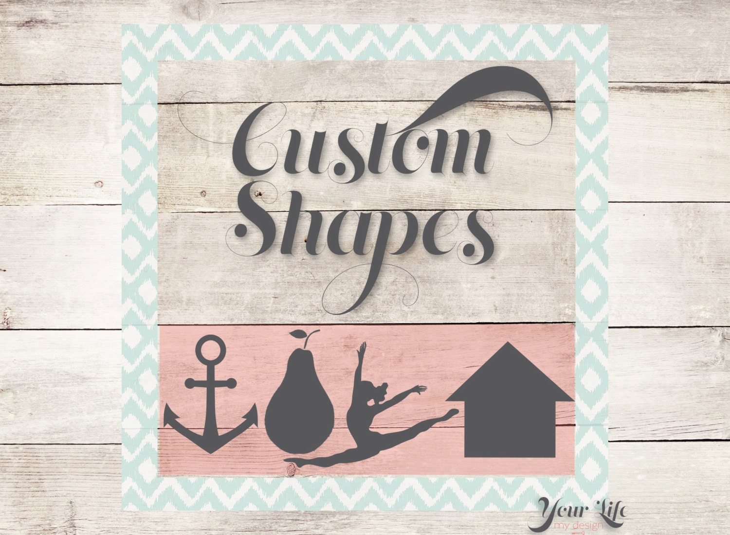 Personalized Photo Collage Choose any Shape or Number | Etsy