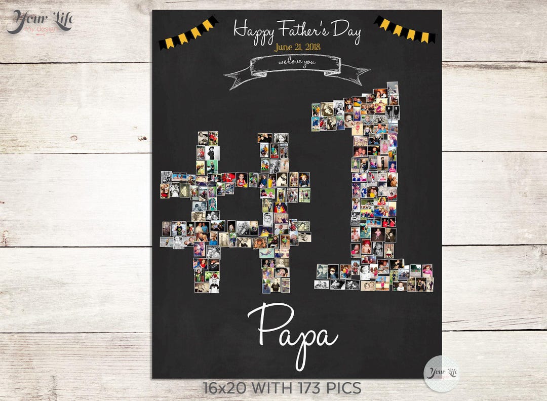 Photo Gift for Dad, Father's Day Grandfather Gift, Gift for Grandpa ...
