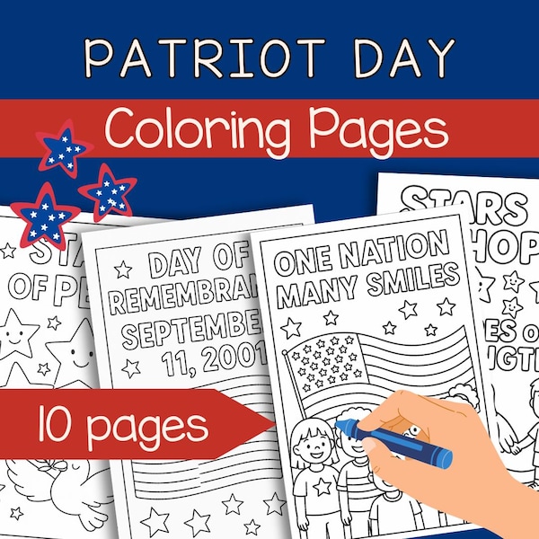 Patriots Coloring Page - Etsy