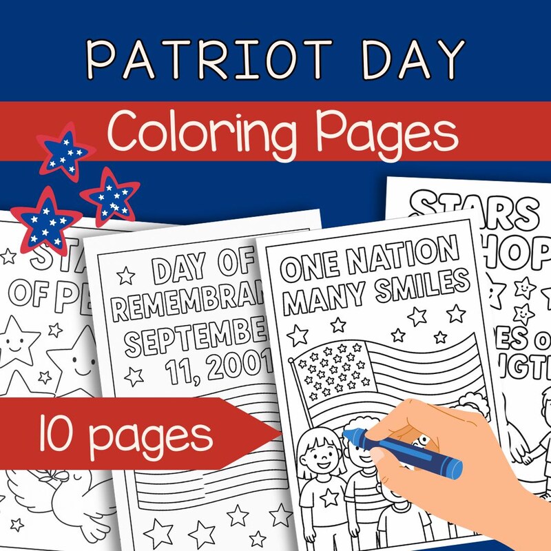 Patriots Coloring Page - Etsy