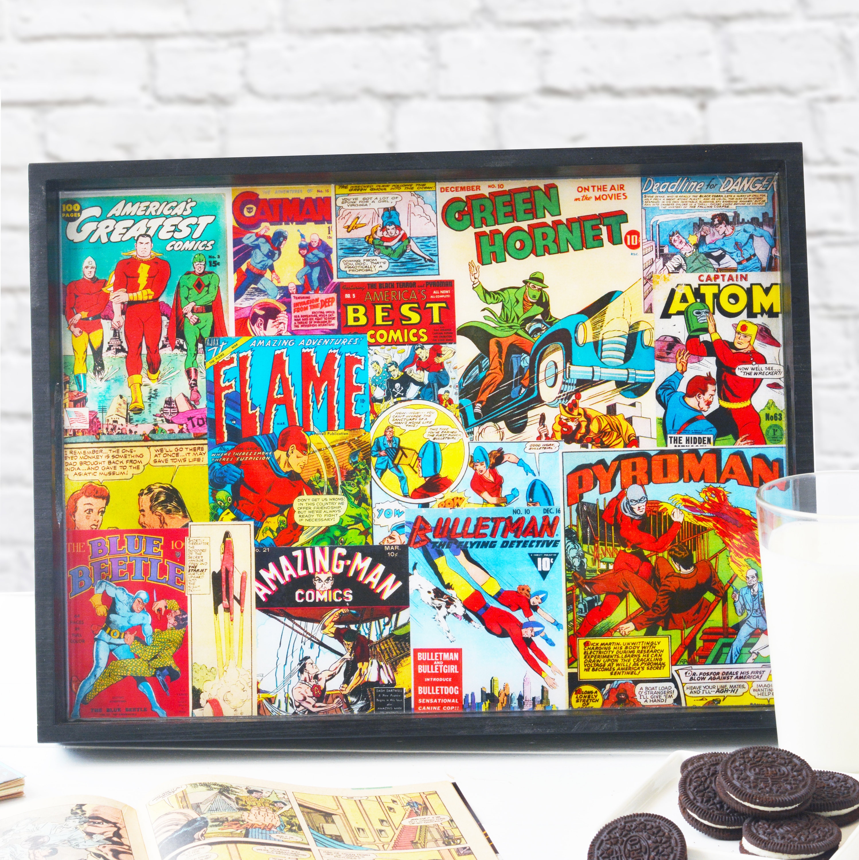 Vintage Comic Book Cover Serving Tray - Etsy