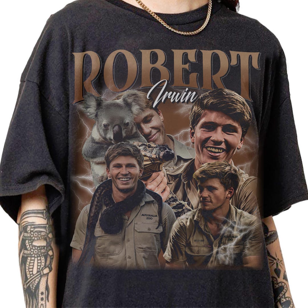Limited Robert Irwin 90s Bootleg T-shirt, Retro Robert Irwin Sweatshirt ...