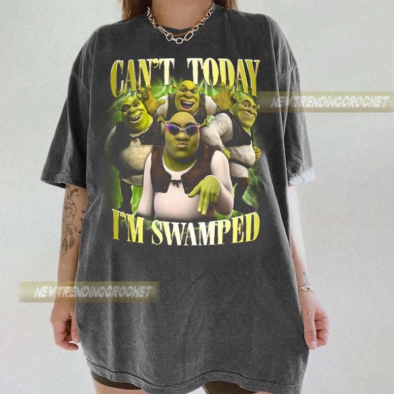 Shrek Unhinged Tshirt - Etsy Canada