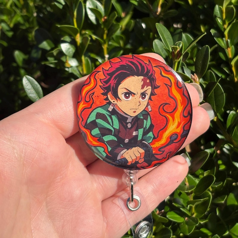 Demon Slayer Badge Reel - Etsy