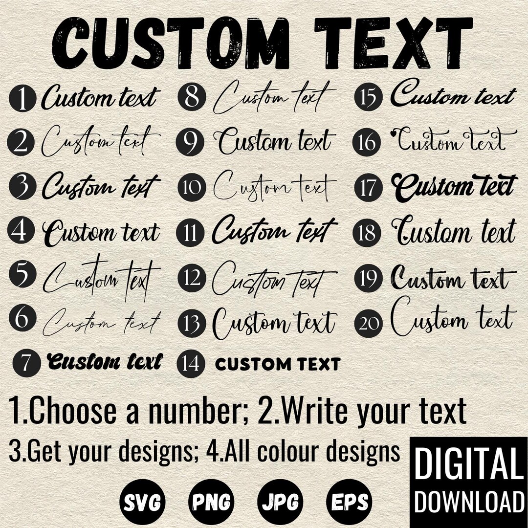Custom Name Svg, Custom Text Svg, Create Custom Name, Custom Name ...