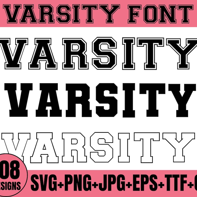 Cute Retro Block Letters - Etsy