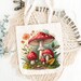 Watercolor Mushroom Png Bundle, Cottagecore Nature Png, Boho Toadstool ...