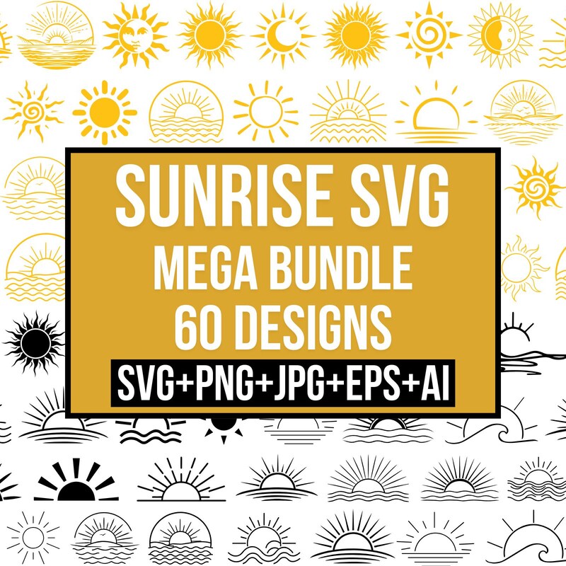 Sun Svg - Etsy