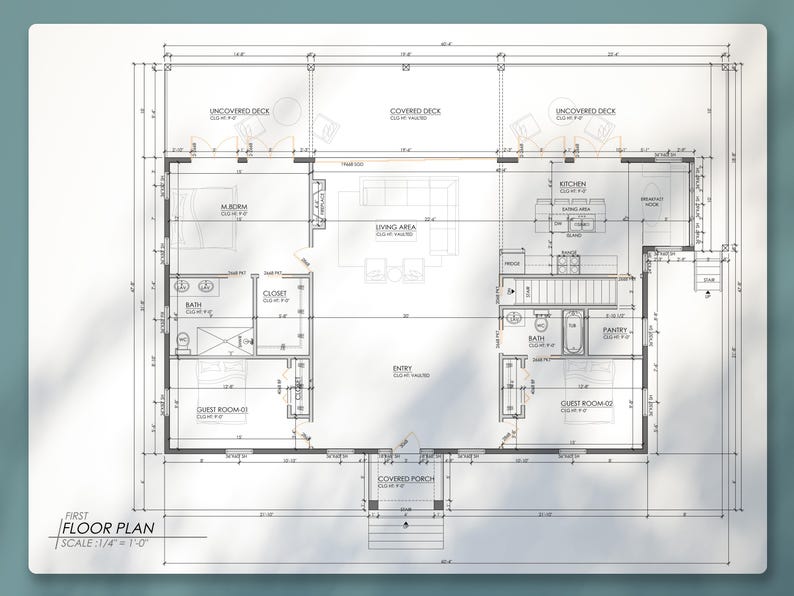 Custom Floor Plan Design: Architectural Drafting Service (PDF/JPEG ...