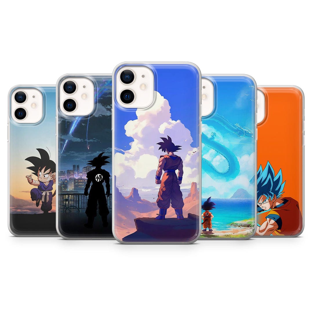 Dragon Ball Phone Case Goku DBZ Cover for iPhone 16e, 15, 14, 13, 12 ...
