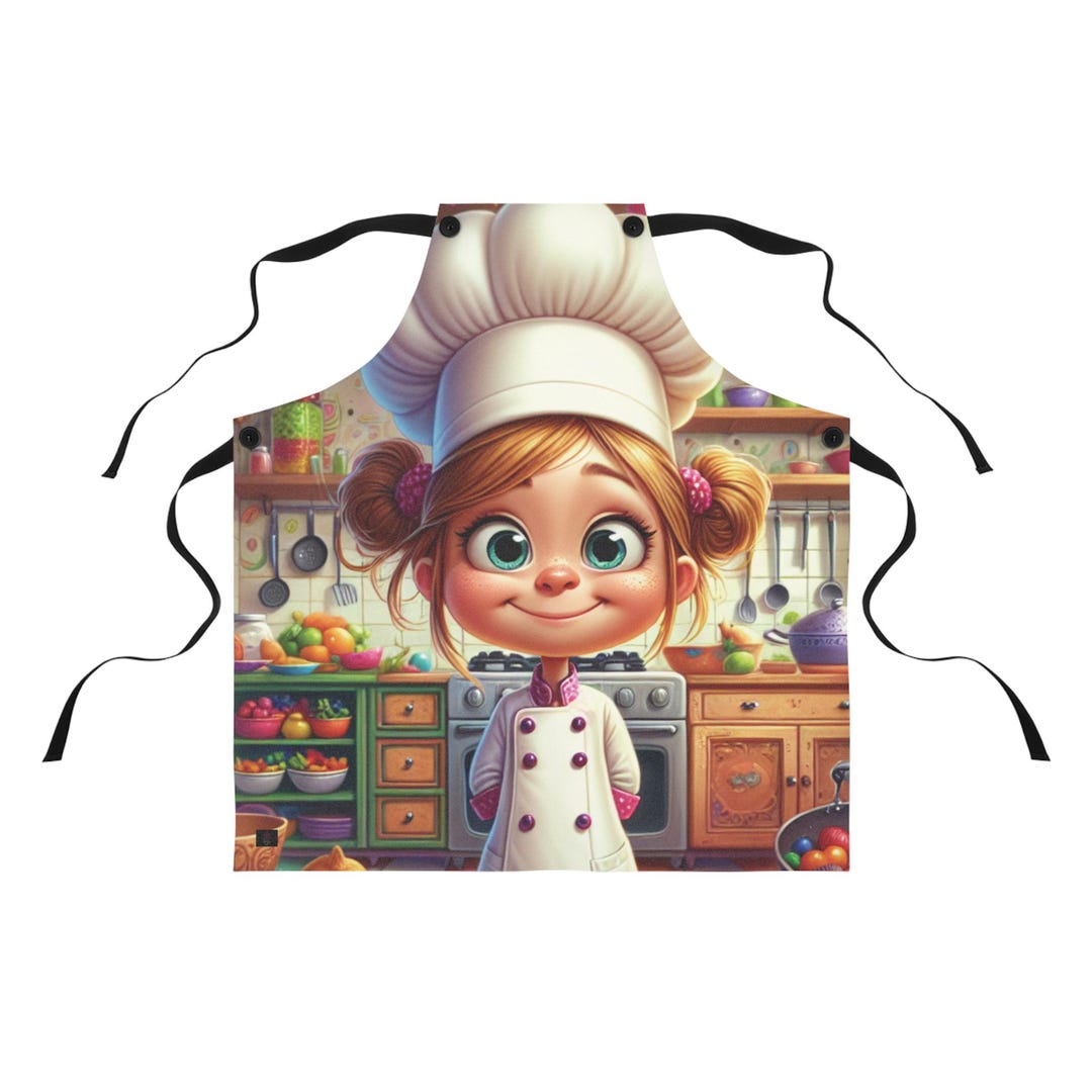 Whimsical Chef Apron - Fun Cooking Gift, Kitchen Accessory, Ideal for ...