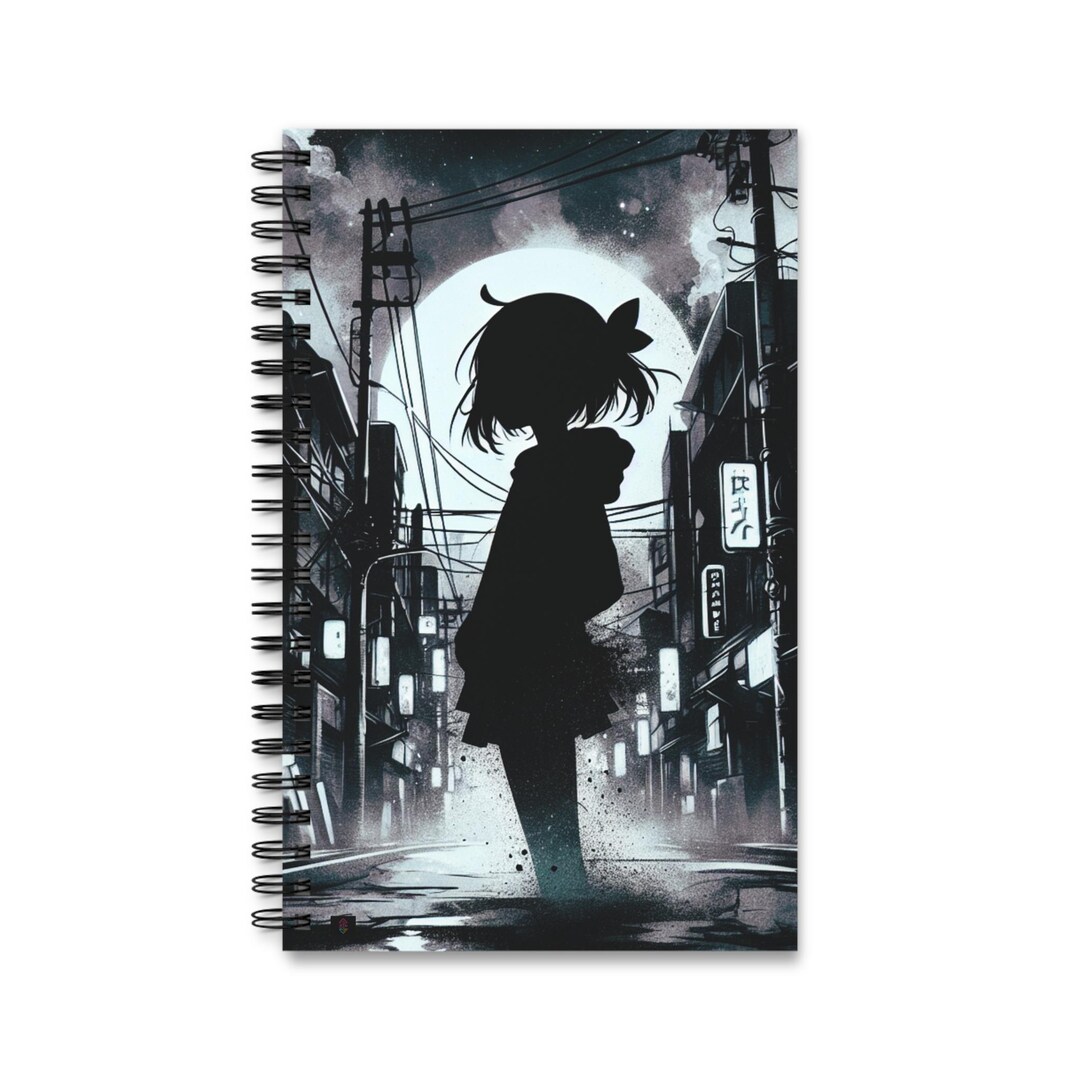 Banksy Style Girl Spiral Journal, Sin City Death Noteish Notebook, Art ...