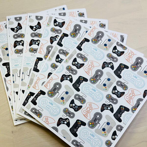 Video Game Card - Etsy