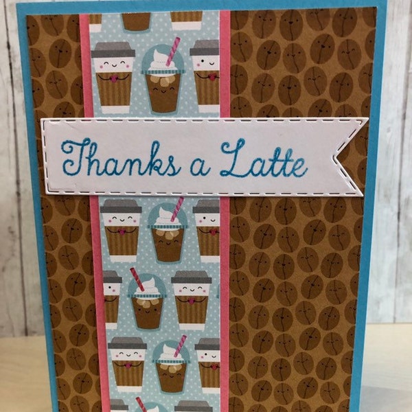 Coffee Bean Thank You Card - Etsy