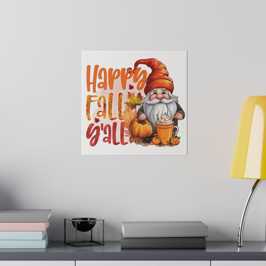 Happy Fall Wall Decor / Gnome Wall Decor / Gnome Fall Decor / Home ...