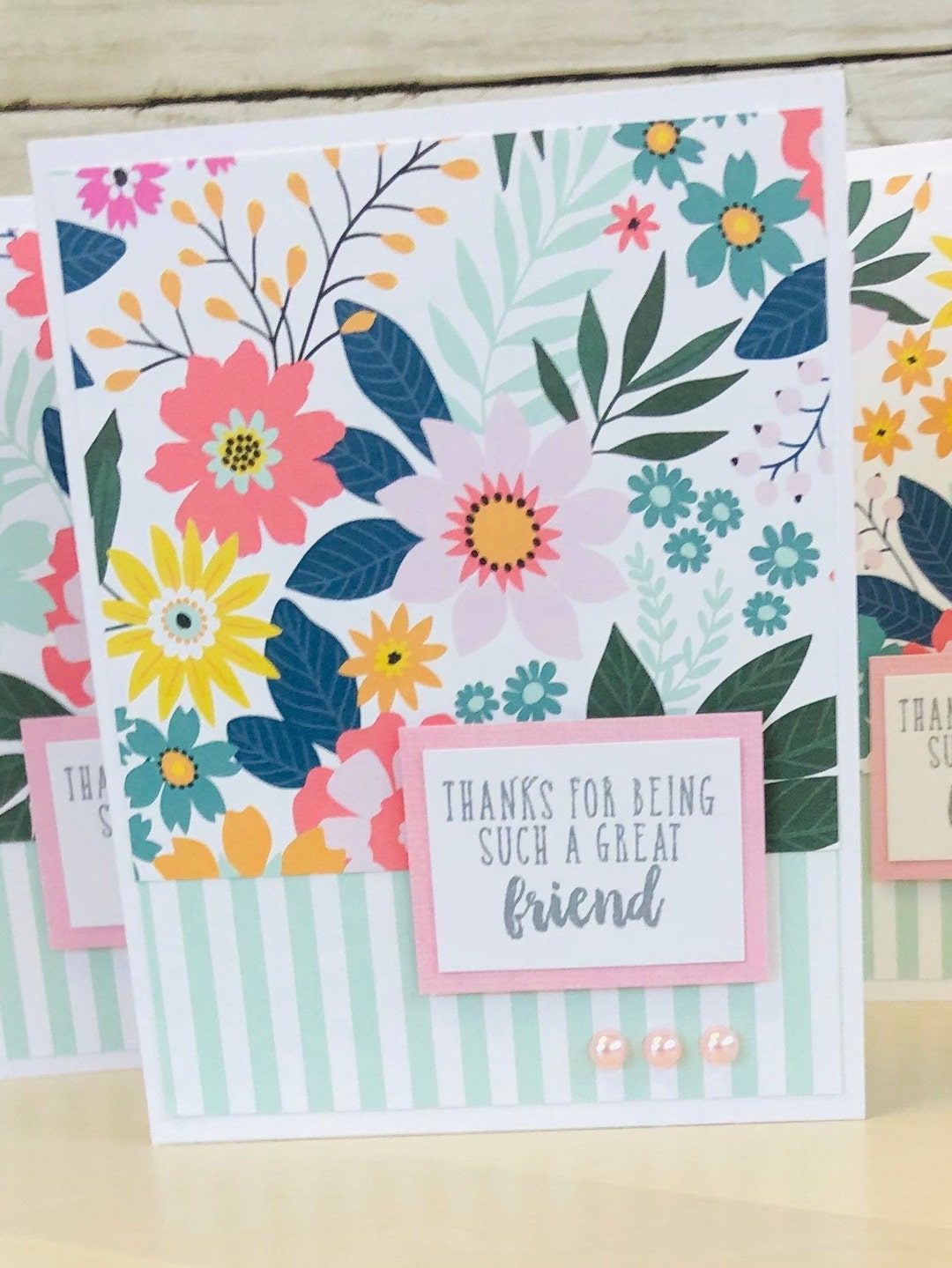 Good Friend Card, Thanks for Being a Great Friend, You're Amazing, Long ...