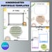 Kindergarten Portfolio, Daycare Portfolio With Over 40 Templates, Kita ...