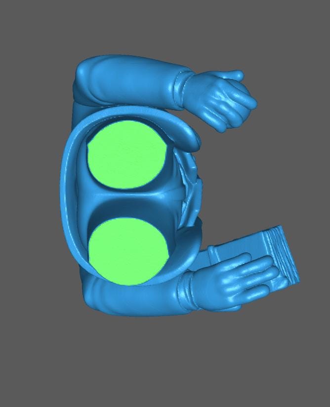 Uncle Baby Billy OBJ File – 3D Printable Figurine | Righteous Gemstones ...