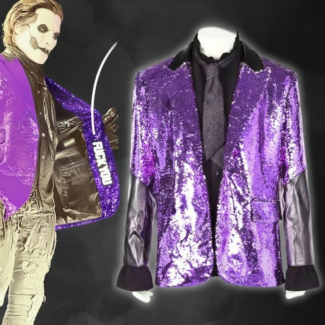 Ghost Papa Emeritus V Inspired Blazer | Gothic Rock Pope Jacket ...