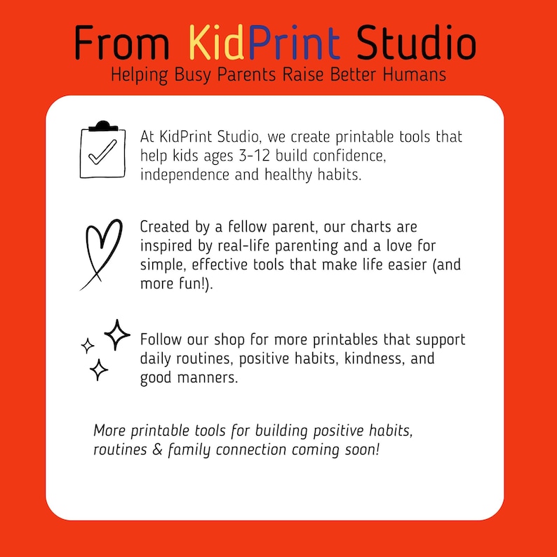 Kindness Tracker for Kids Printable • Weekly Behavior Chart Ages 5-12 ...