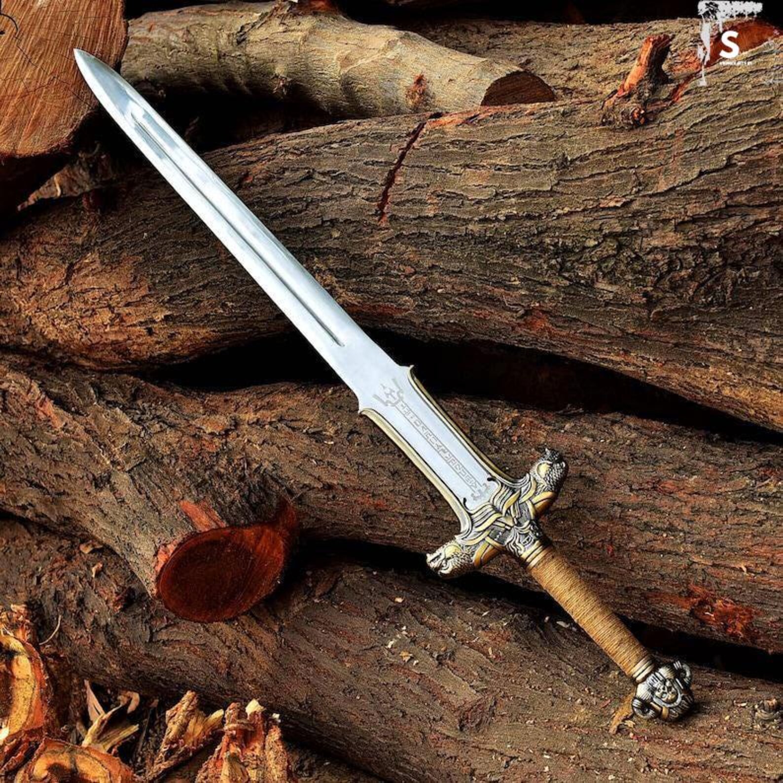 Handmade Conan Atlantean Replica Sword, Destroyer Father's Sword ...