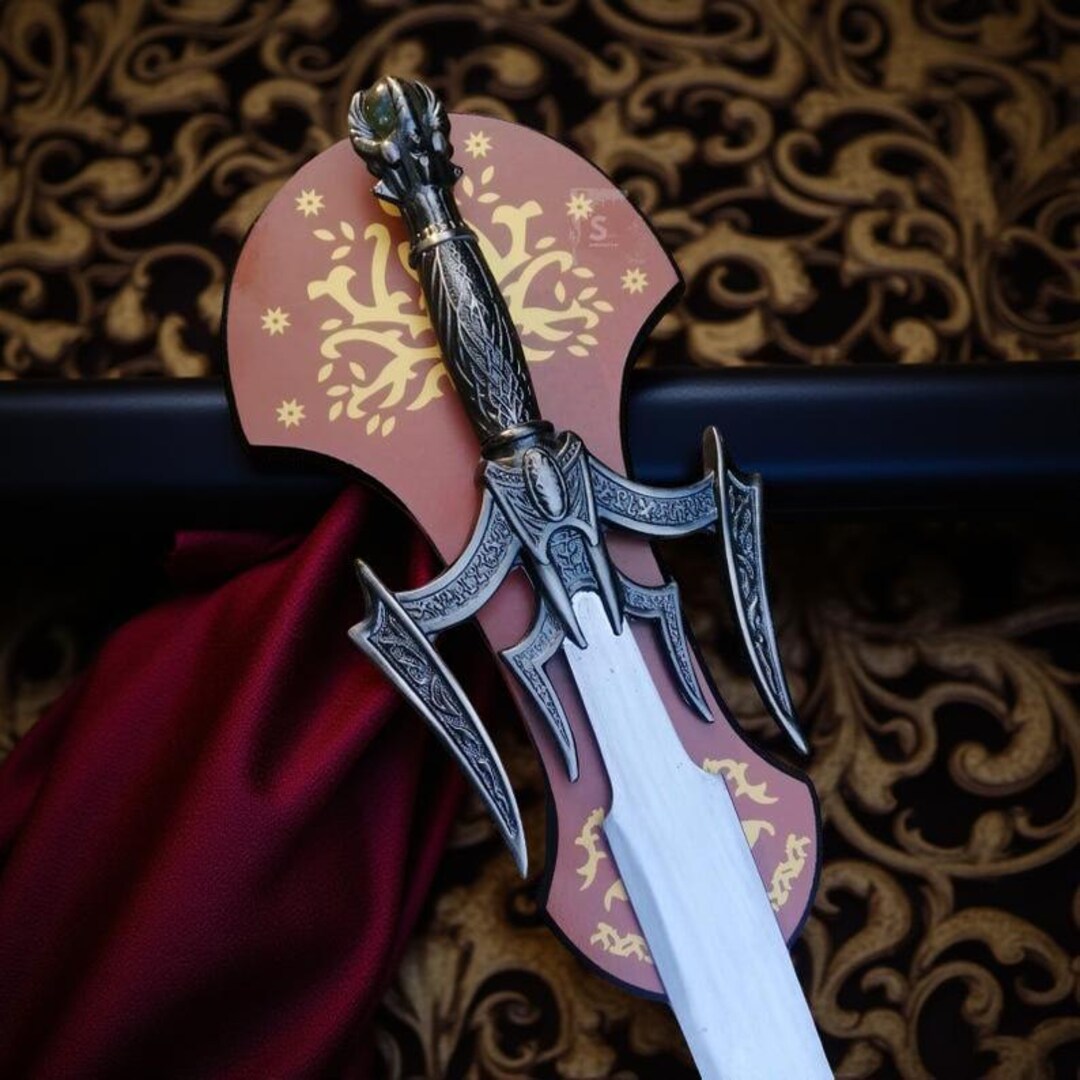 Handmade Master Sword With Leather Sheath, Fantasy Cosplay Sword - Etsy