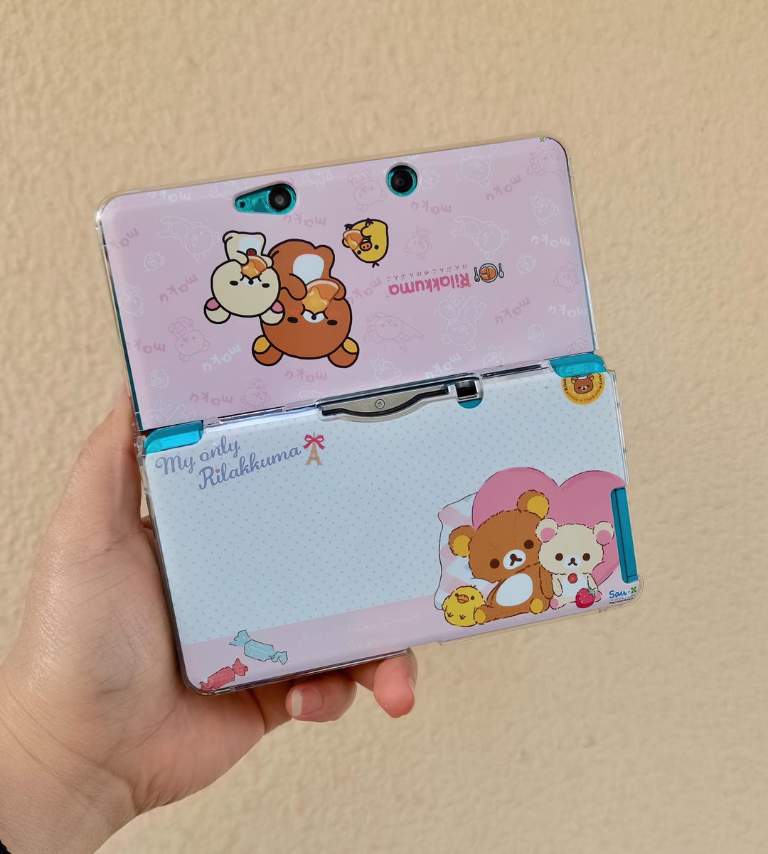 DIY Rilakkuma 3ds Nds Case Full Model Series, Anime Cartoon Handmade ...