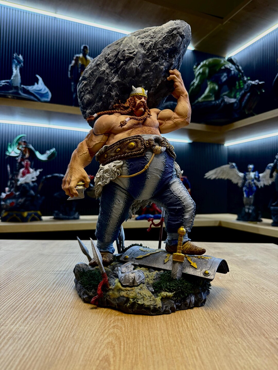 Obelix Figure – Handmade Asterix and Obelix Collectible | Retro Comic ...