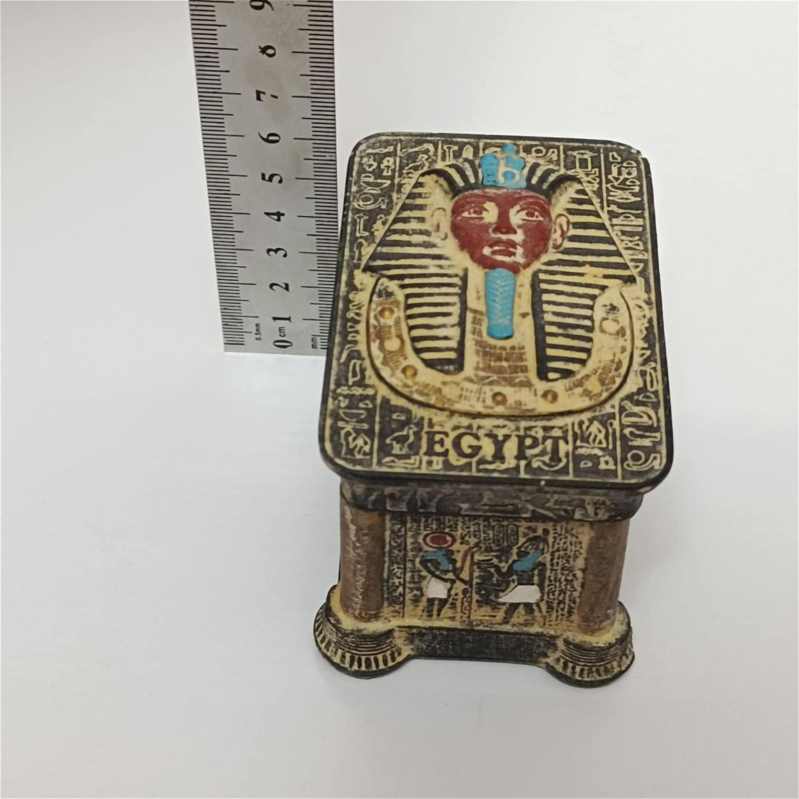 Handmade Egyptian Tutankhamun Box - Ancient Pharaonic Jewelry Souvenir ...