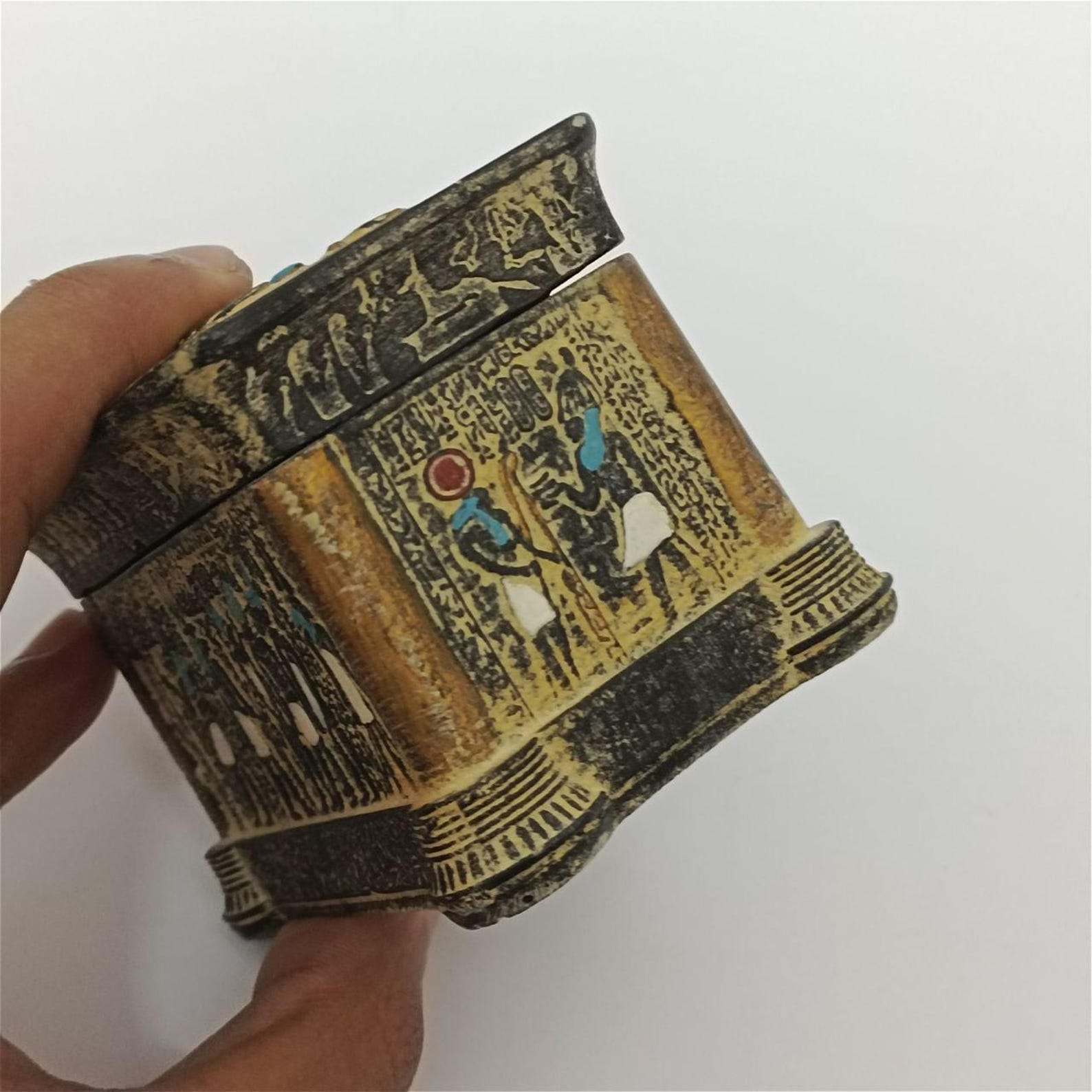 Handmade Egyptian Tutankhamun Box - Ancient Pharaonic Jewelry Souvenir ...