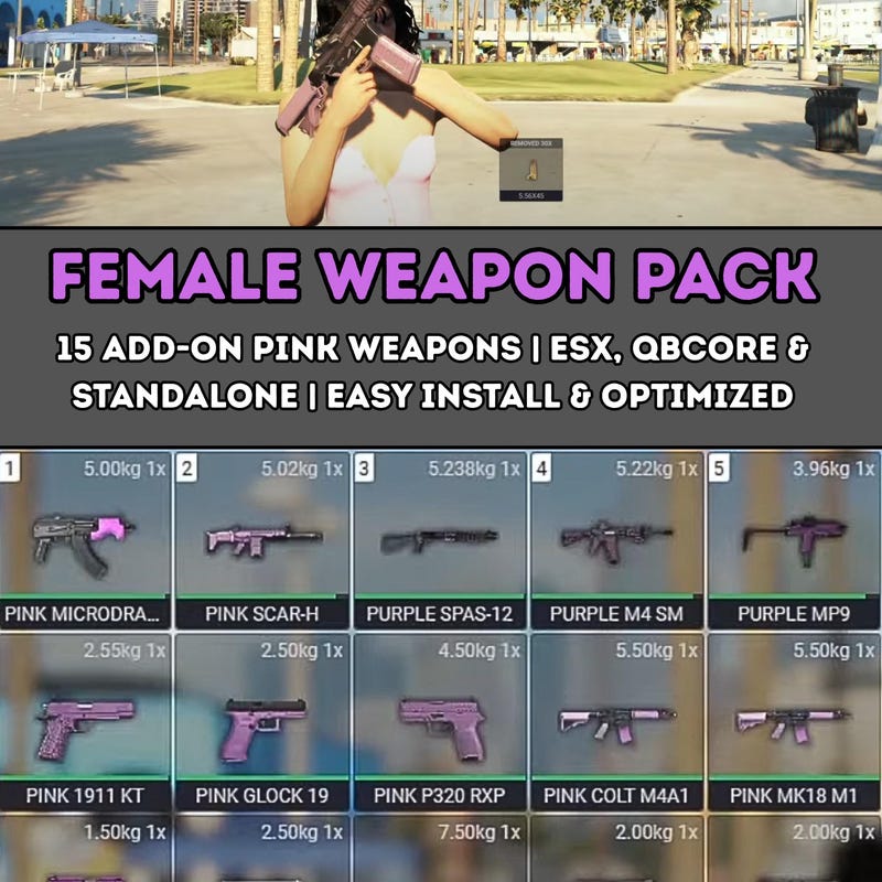 Fivem Mlo Female - Etsy