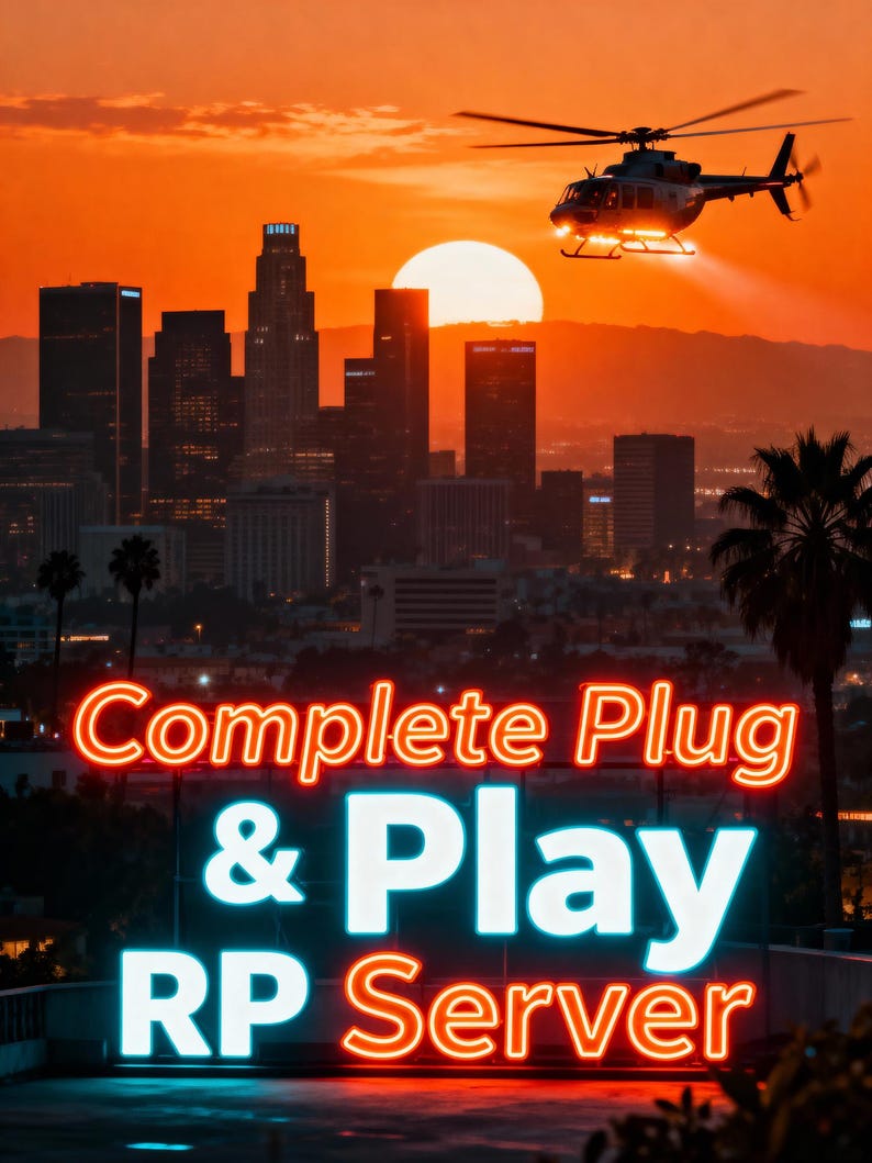 Fivem Plug and Play RP Server | Complete Pre-built Roleplay Framework ...