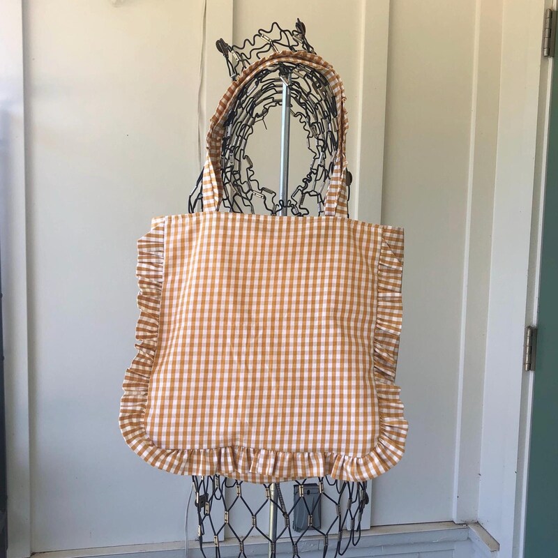 Ruffle Tote Bag - Etsy