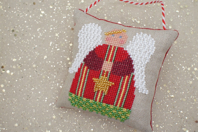 Angel Stella Two color versions Bright and Primitive | Etsy