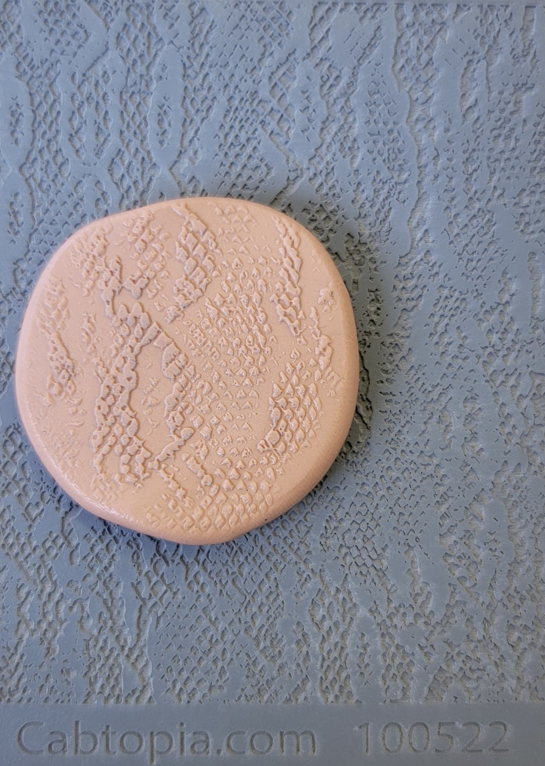 Cabtopia| Snake Skin | Texture Mat for Clay| Clay Pattern Stamps ...