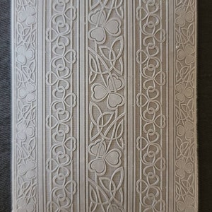 Cabtopia| Celtic Heart Bands | Texture Mat for Polymer Clay| Clay ...