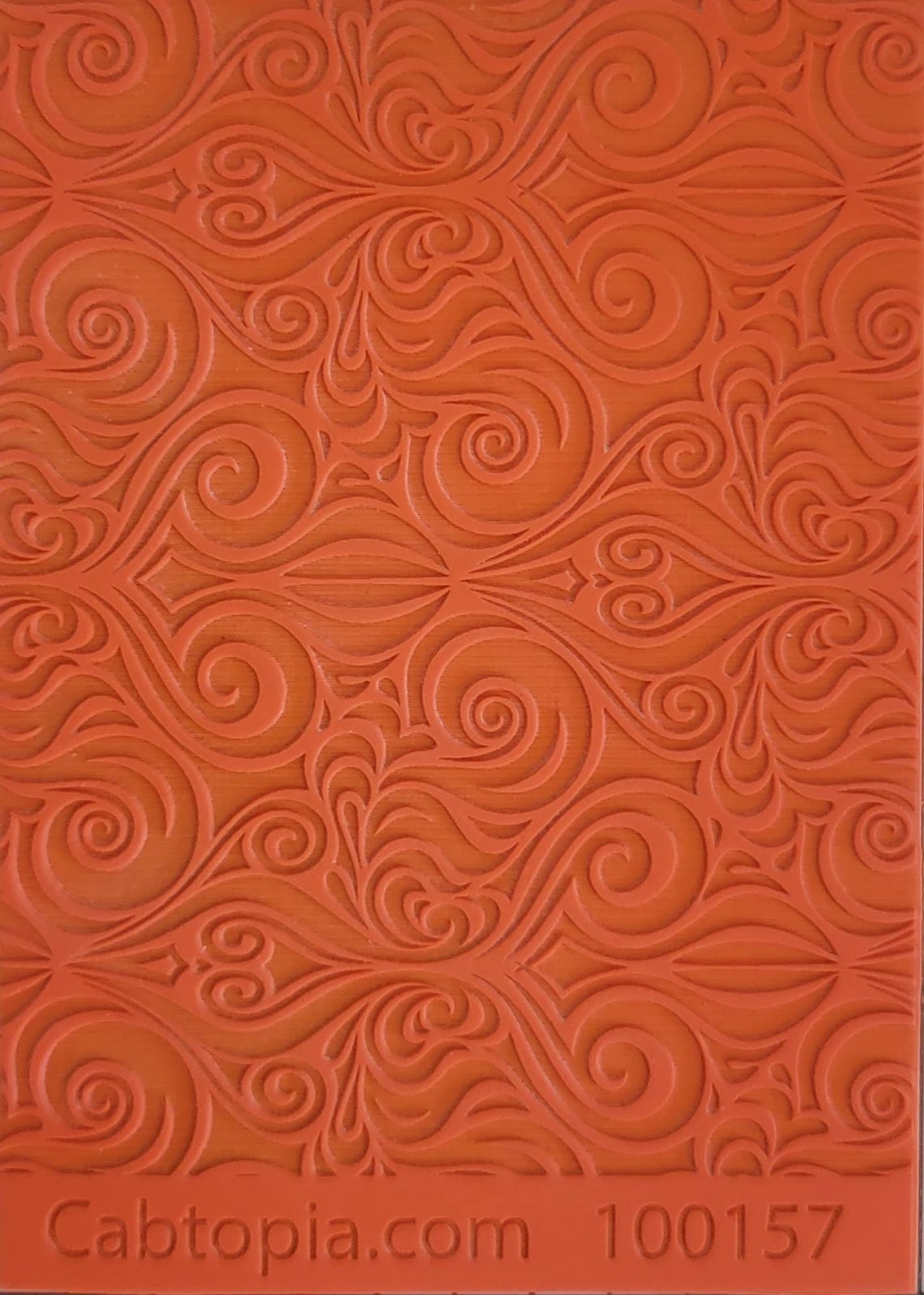 Cabtopia Baroque Pattern Texture Mat for Polymer Clay Clay - Etsy