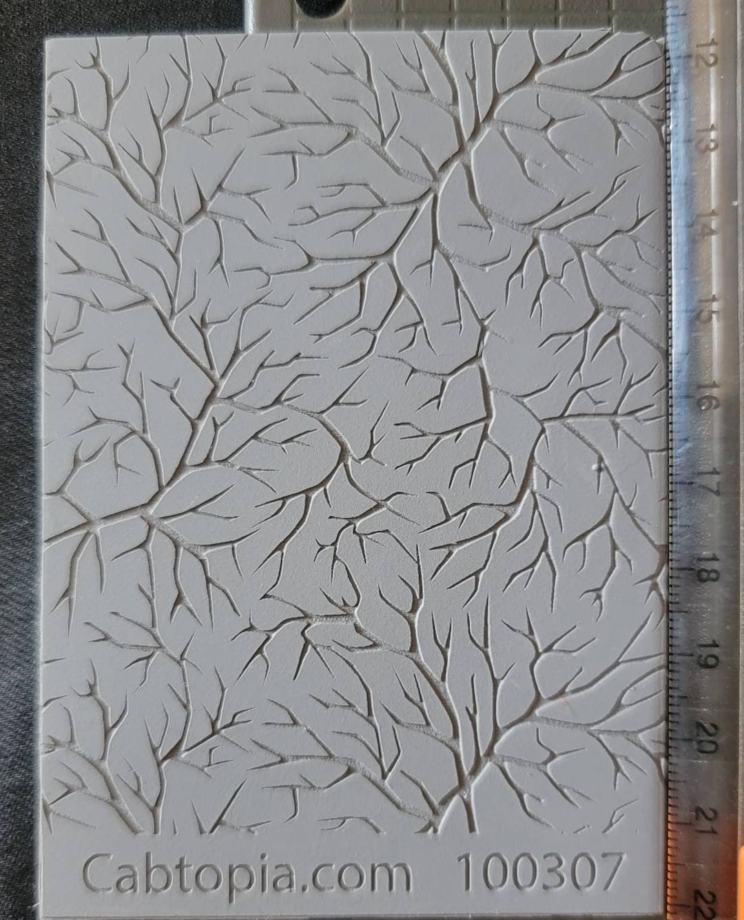 Cabtopia| Lightning Pattern | Texture Mat for Clay| Clay Pattern Stamps ...