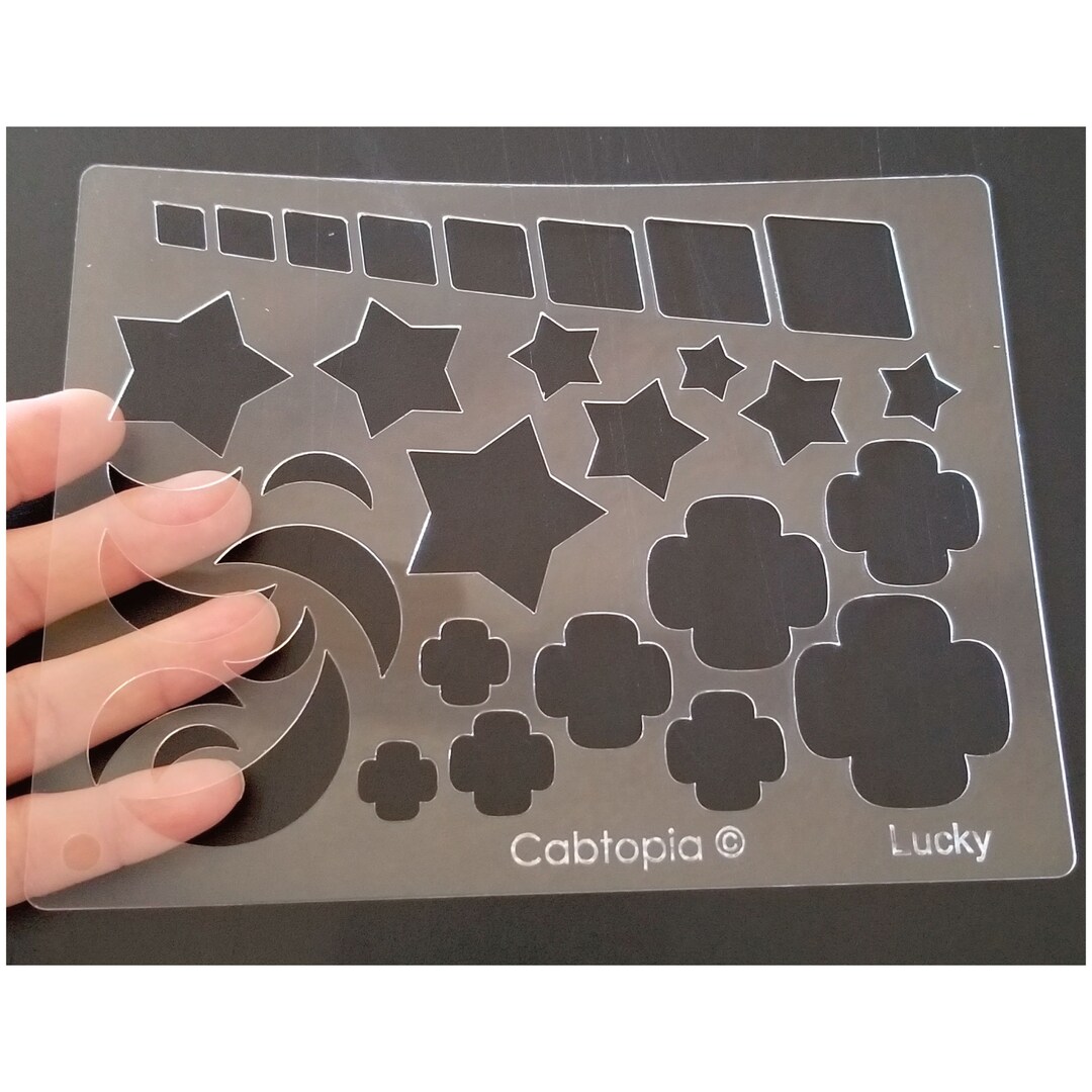 Lucky Template...cabochon, Lapidary, Jewelry - Etsy